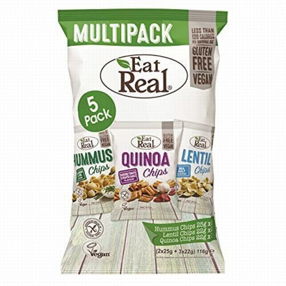 Eat Real Chips Multipack 5pack