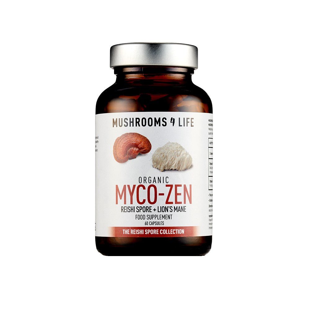 Mushrooms 4 Life Organic Myco-Zen Spore Capsules 60caps