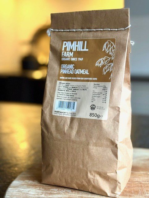 Pimhill Farm Organic Pinhead Oats 850g